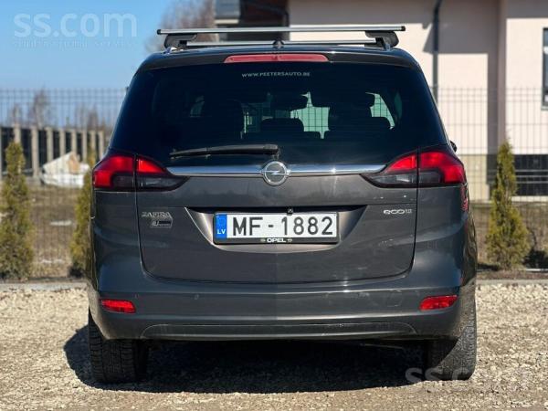 Grey Opel Zafira 2016 in Jelgava, with an engine capacity of 1.60 L and mileage of 0 thousand km for 7800 €, photo 5 on AUTOMOTO.COM.LV