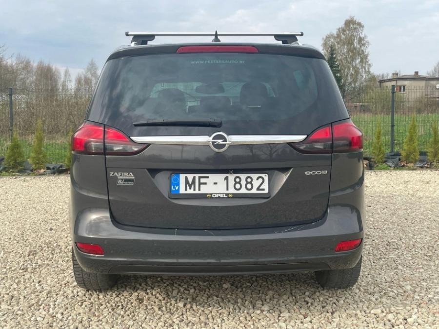 Pelēks Opel Zafira 2016 Rīga, ar dzinēja tilpumu 1.60 L un nobraukumu 202 tūkst. km par 7800 €, foto 9 vietnē AUTOMOTO.COM.LV