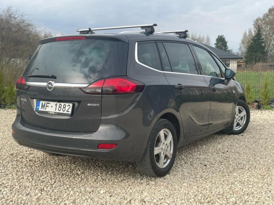 Pelēks Opel Zafira 2016 Rīga, ar dzinēja tilpumu 1.60 L un nobraukumu 202 tūkst. km par 7800 €, foto 12 vietnē AUTOMOTO.COM.LV