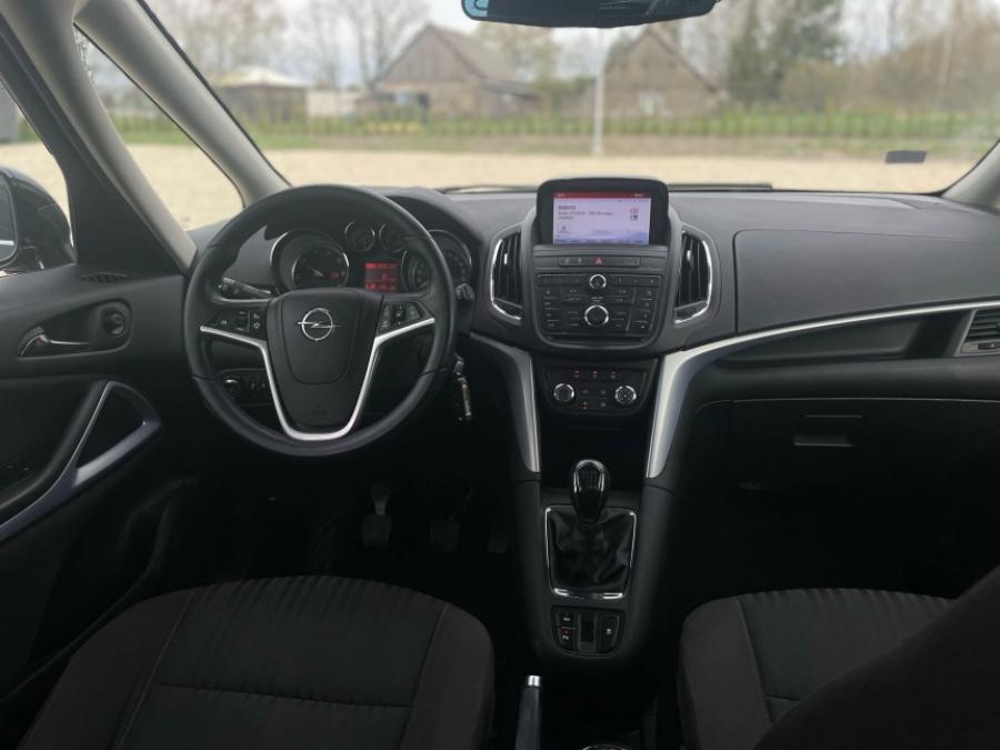 Pelēks Opel Zafira 2016 Rīga, ar dzinēja tilpumu 1.60 L un nobraukumu 202 tūkst. km par 7800 €, foto 16 vietnē AUTOMOTO.COM.LV