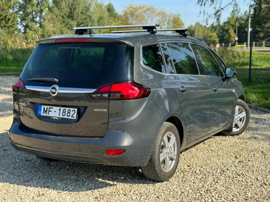 Pelēks Opel Zafira 2016 Rīga, ar dzinēja tilpumu 1.60 L un nobraukumu 202 tūkst. km par 7800 €, foto 24 vietnē AUTOMOTO.COM.LV