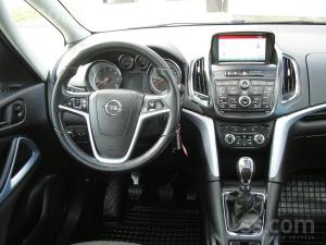 Grey Opel Zafira 2016 in Riga, with an engine capacity of 1.60 L and mileage of 0 thousand km for 6350 €, photo 15 on AUTOMOTO.COM.LV