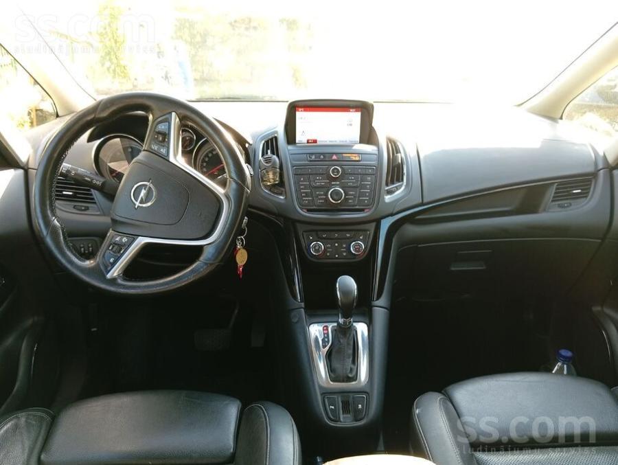 Pelēks Opel Zafira 2016 Alūksne, ar dzinēja tilpumu 2.00 L un nobraukumu 229 tūkst. km par 6300 €, foto 8 vietnē AUTOMOTO.COM.LV