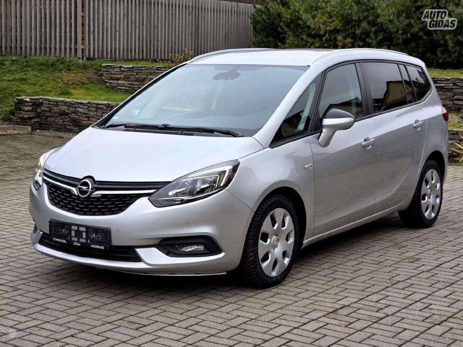 Grey Opel Zafira 2017 in Vilnius, with an engine capacity of 2.00 L and mileage of 244 thousand km for 8200 €, photo 5 on AUTOMOTO.COM.LV