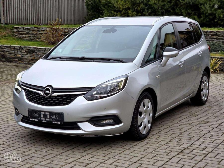 Grey Opel Zafira 2017 in Vilnius, with an engine capacity of 2.00 L and mileage of 244 thousand km for 8200 €, photo 15 on AUTOMOTO.COM.LV