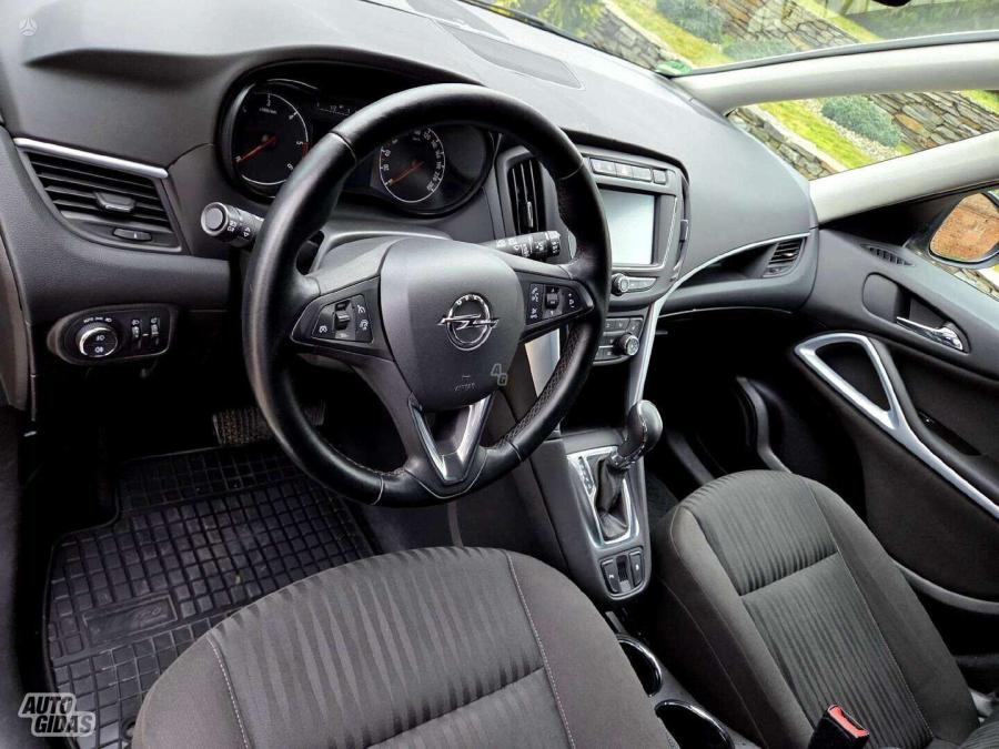 Grey Opel Zafira 2017 in Vilnius, with an engine capacity of 2.00 L and mileage of 244 thousand km for 8200 €, photo 24 on AUTOMOTO.COM.LV
