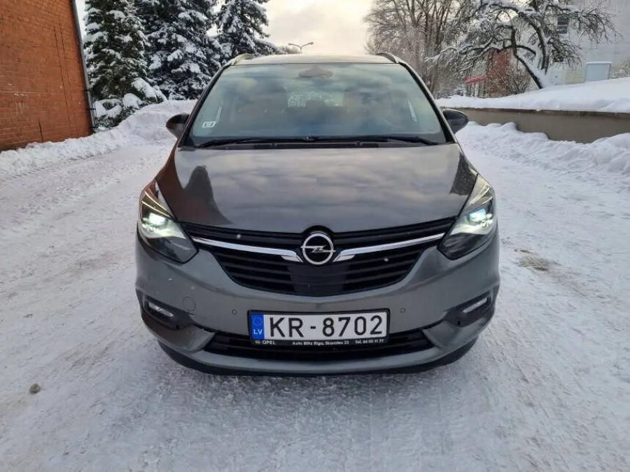 Pelēks Opel Zafira 2017 Jēkabpils, ar dzinēja tilpumu 2.00 L un nobraukumu 202 tūkst. km par 11900 €, foto 3 vietnē AUTOMOTO.COM.LV