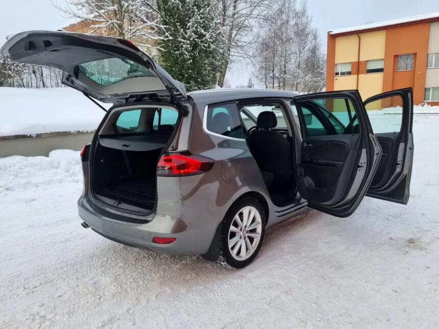 Pelēks Opel Zafira 2017 Jēkabpils, ar dzinēja tilpumu 2.00 L un nobraukumu 202 tūkst. km par 11900 €, foto 25 vietnē AUTOMOTO.COM.LV