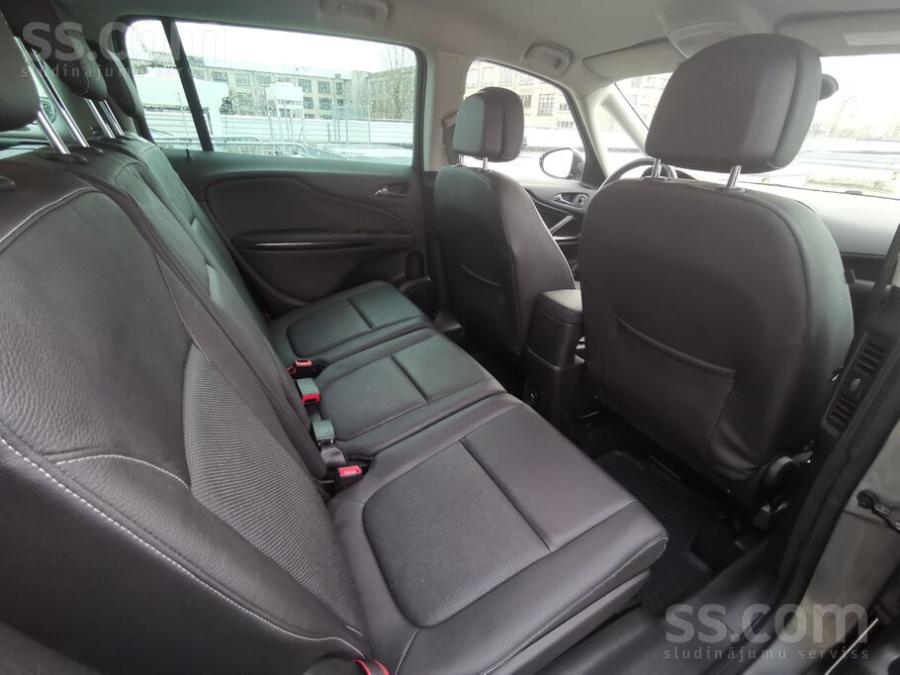 Pelēks Opel Zafira 2018 Rīga, ar dzinēja tilpumu 2.00 L un nobraukumu 92 tūkst. km par 15950 €, foto 18 vietnē AUTOMOTO.COM.LV