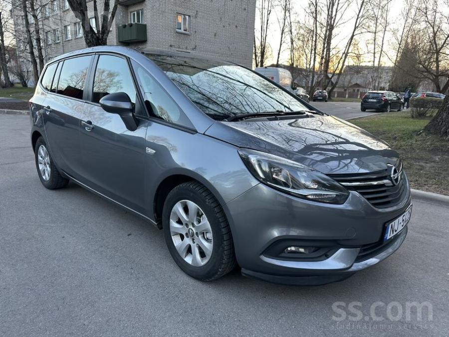 Pelēks Opel Zafira 2018 Rīga, ar dzinēja tilpumu 1.60 L un nobraukumu 229 tūkst. km par 7450 €, foto 7 vietnē AUTOMOTO.COM.LV