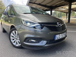 Pelēks Opel Zafira 2018 Rīga, ar dzinēja tilpumu 2.00 L un nobraukumu 92 tūkst. km par 15950 €, foto  vietnē AUTOMOTO.COM.LV