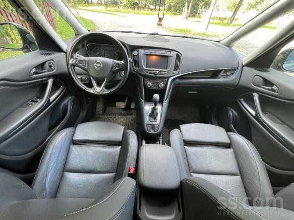 Opel Zafira 2018 Rīga vietnē Pelēks Opel Zafira 2018 Rīga, ar dzinēja tilpumu 2.00 L un nobraukumu 92 tūkst. km par 15950 €, foto 8 vietnē AUTOMOTO.COM.LV