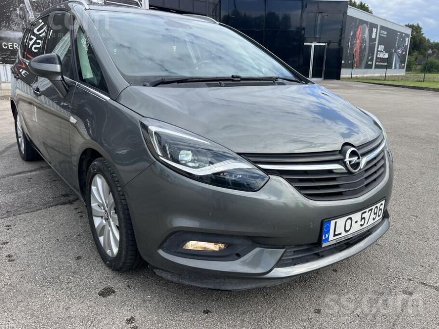 Pelēks Opel Zafira 2018 Rīga, ar dzinēja tilpumu 2.00 L un nobraukumu 92 tūkst. km par 15950 €, foto 17 vietnē AUTOMOTO.COM.LV