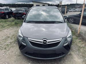 Grey Opel Zafira 2016 in Vilnius, with an engine capacity of 1.56 L and mileage of 178 thousand km for 4270 €, photo 4 on AUTOMOTO.COM.LV