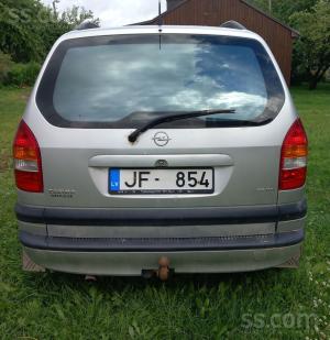 Pelēks Opel Zafira 2002 Dobele, ar dzinēja tilpumu 2.20 L un nobraukumu 417 tūkst. km par 900 €, foto 3 vietnē AUTOMOTO.COM.LV