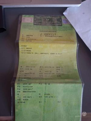 Серый Опель Зафира 2006 в Вильнюс, объемом двигателя 1.91 л и пробегом 234 тыс. км за 600 €, фото 6 на AUTOMOTO.COM.LV
