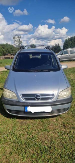 Grey Opel Zafira 2000 in Vilnius, with an engine capacity of 2.00 L and mileage of 364 thousand km for 600 €, photo 4 on AUTOMOTO.COM.LV