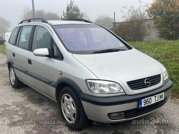 Grey Opel Zafira 2000 in Narva, with an engine capacity of 1.80 L and mileage of 194 thousand km for 699 €, photo 3 on AUTOMOTO.COM.LV