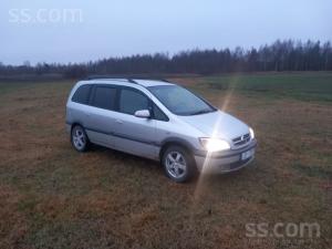 Grey Opel Zafira 2003 in Rezekne, with an engine capacity of 2.00 L and mileage of 260 thousand km for 950 €, photo 2 on AUTOMOTO.COM.LV