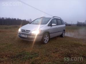 Grey Opel Zafira 2003 in Rezekne, with an engine capacity of 2.00 L and mileage of 260 thousand km for 950 €, photo 8 on AUTOMOTO.COM.LV