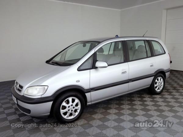 Grey Opel Zafira 2003 in Tallinn, with an engine capacity of 2.00 L and mileage of 184 thousand km for 1399 €, photo 2 on AUTOMOTO.COM.LV