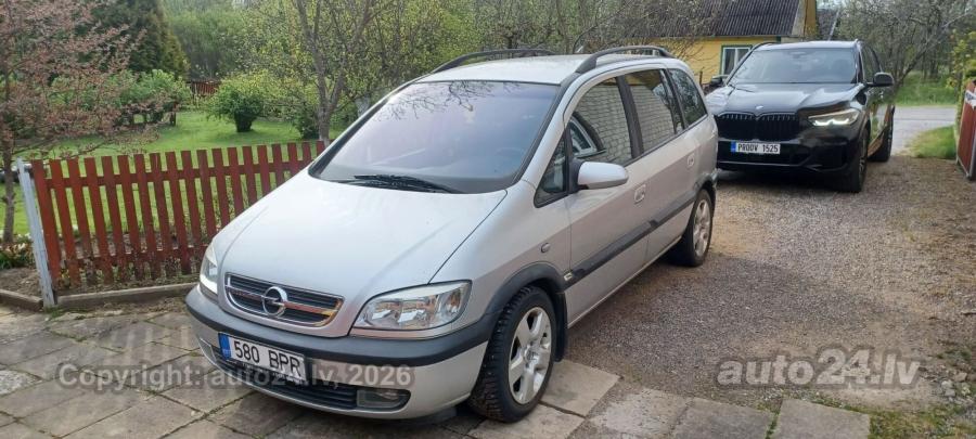 Pelēks Opel Zafira 2003 Tallina, ar dzinēja tilpumu 2.20 L un nobraukumu 246 tūkst. km par 525 €, foto 6 vietnē AUTOMOTO.COM.LV