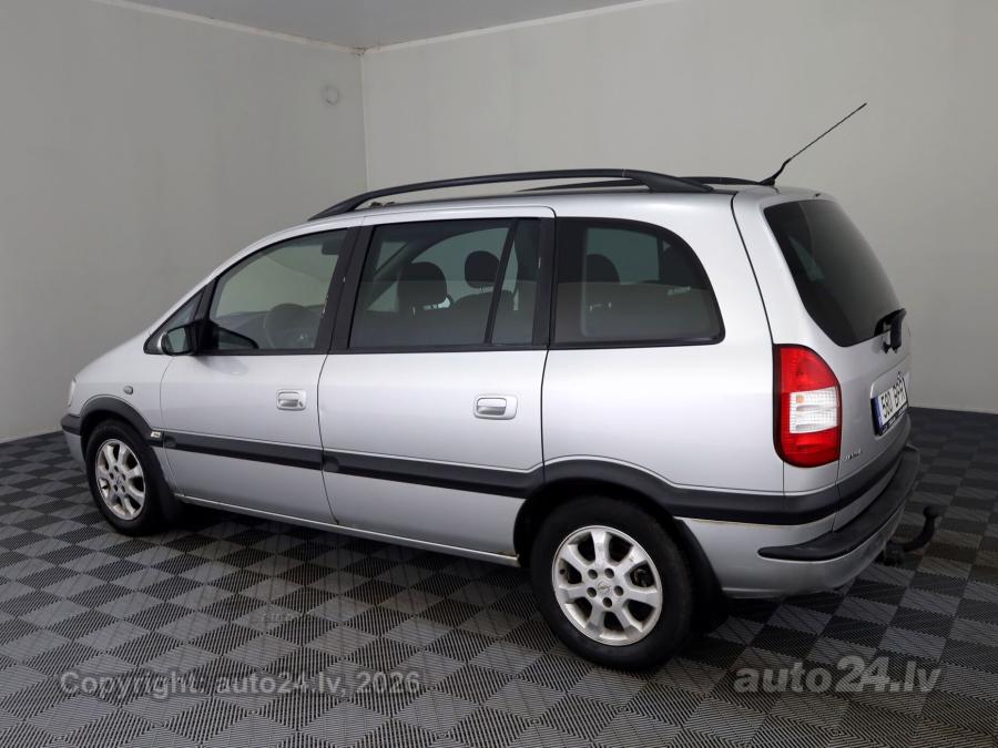 Pelēks Opel Zafira 2003 Tallina, ar dzinēja tilpumu 2.20 L un nobraukumu 245 tūkst. km par 999 €, foto 5 vietnē AUTOMOTO.COM.LV