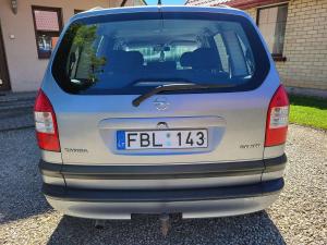 Pelēks Opel Zafira 2003 Šauļi, ar dzinēja tilpumu 2.00 L un nobraukumu 199 tūkst. km par 999 €, foto 6 vietnē AUTOMOTO.COM.LV