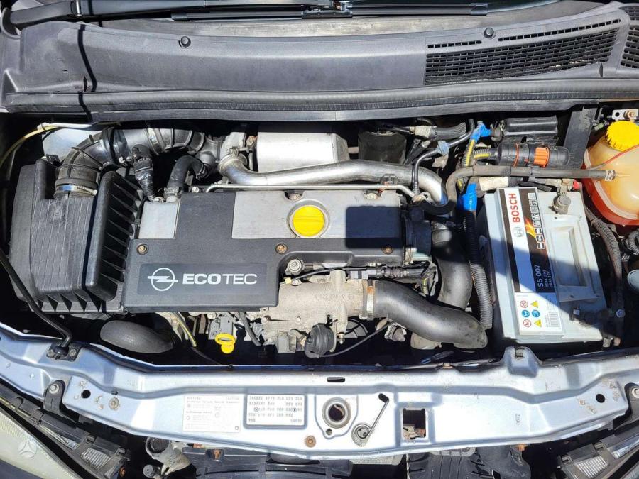 Pelēks Opel Zafira 2003 Šauļi, ar dzinēja tilpumu 2.00 L un nobraukumu 199 tūkst. km par 999 €, foto 24 vietnē AUTOMOTO.COM.LV