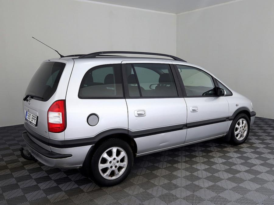 Pelēks Opel Zafira 2003 Tallina, ar dzinēja tilpumu 2.20 L un nobraukumu 245 tūkst. km par 799 €, foto 4 vietnē AUTOMOTO.COM.LV