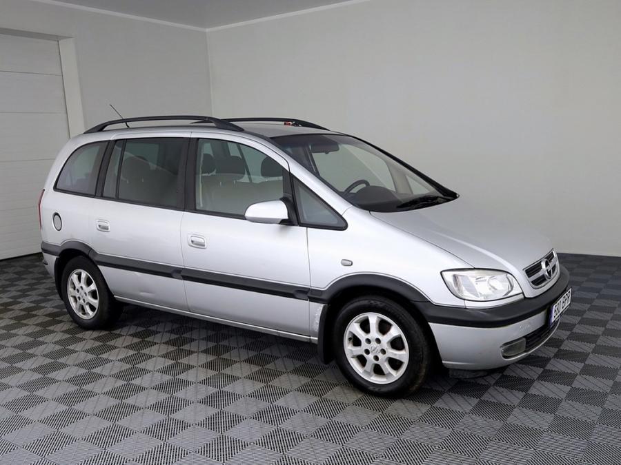 Pelēks Opel Zafira 2003 Tallina, ar dzinēja tilpumu 2.20 L un nobraukumu 245 tūkst. km par 799 €, foto 10 vietnē AUTOMOTO.COM.LV