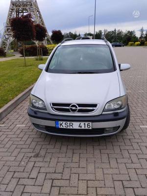 Grey Opel Zafira 2003 in Marijampole, with an engine capacity of 2.17 L and mileage of 260 thousand km for 900 €, photo  on AUTOMOTO.COM.LV