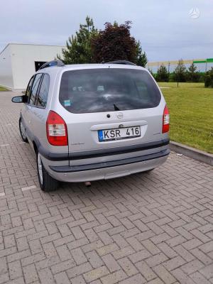 Grey Opel Zafira 2003 in Marijampole, with an engine capacity of 2.17 L and mileage of 260 thousand km for 900 €, photo 4 on AUTOMOTO.COM.LV