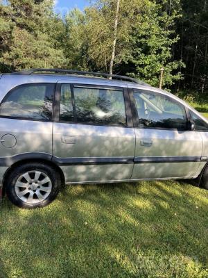 Grey Opel Zafira 2004 in Kuldiga, with an engine capacity of 2.00 L and mileage of 366 thousand km for 600 €, photo 4 on AUTOMOTO.COM.LV