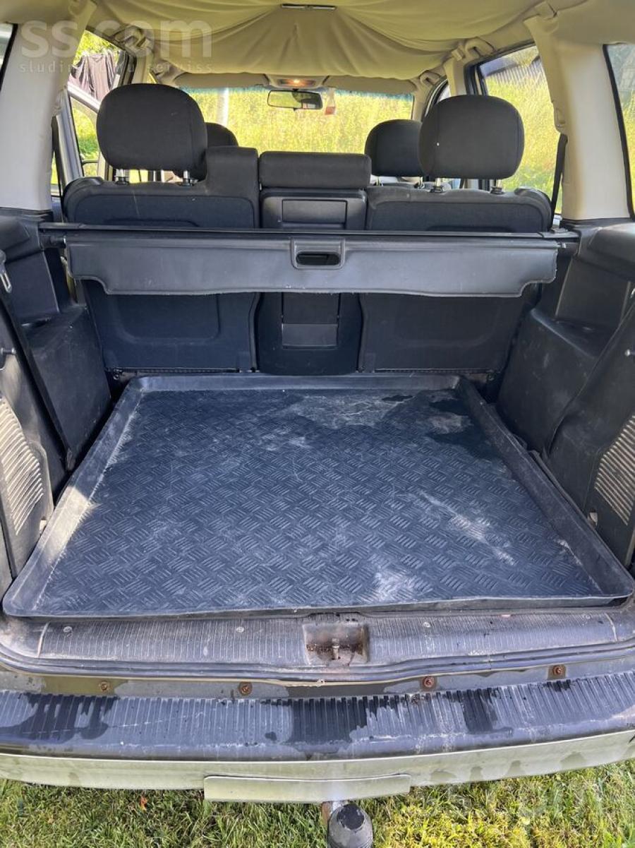 Grey Opel Zafira 2004 in Kuldiga, with an engine capacity of 2.00 L and mileage of 366 thousand km for 600 €, photo 9 on AUTOMOTO.COM.LV