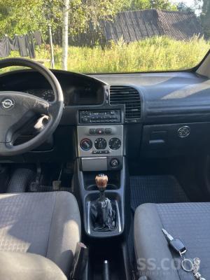 Grey Opel Zafira 2004 in Kuldiga, with an engine capacity of 2.00 L and mileage of 366 thousand km for 600 €, photo 10 on AUTOMOTO.COM.LV