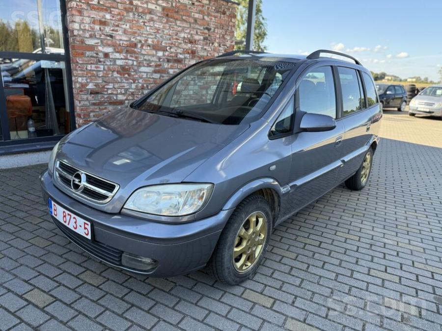 Серый Опель Зафира 2005 в Талси, объемом двигателя 2.00 л и пробегом 234 тыс. км за 2370 €, фото 1 на AUTOMOTO.COM.LV