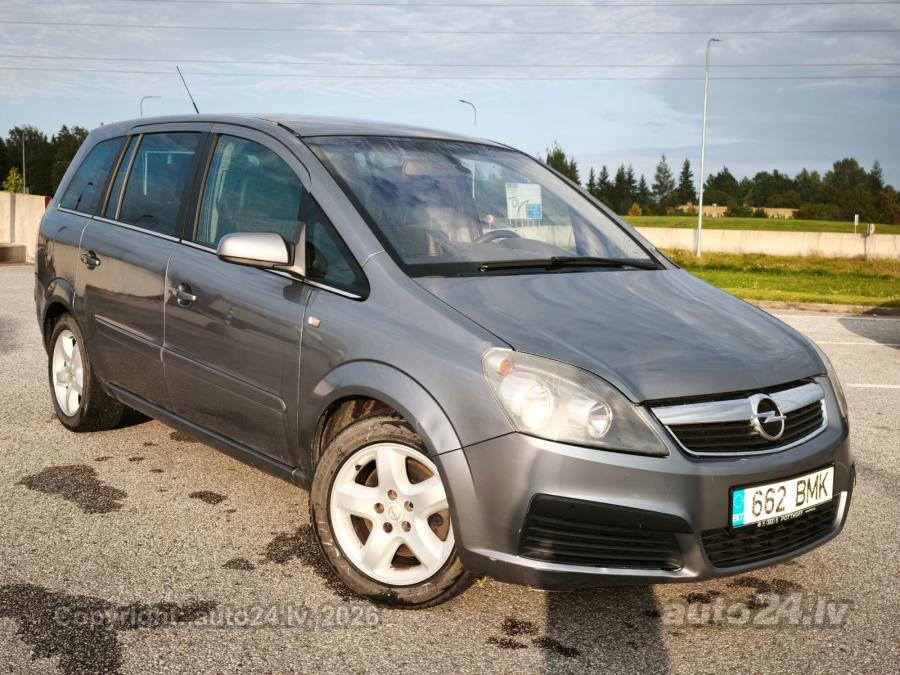 Pelēks Opel Zafira 2005 Tartu, ar dzinēja tilpumu 1.90 L un nobraukumu 277 tūkst. km par 1499 €, foto 3 vietnē AUTOMOTO.COM.LV