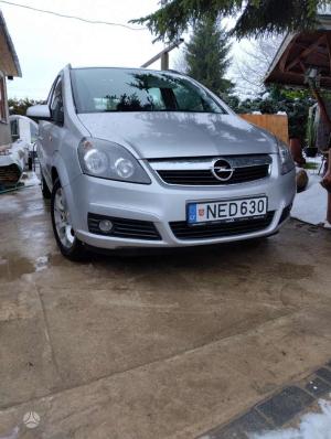 Pelēks Opel Zafira 2006 Viļņa, ar dzinēja tilpumu 2.20 L un nobraukumu 250 tūkst. km par 1950 €, foto 3 vietnē AUTOMOTO.COM.LV