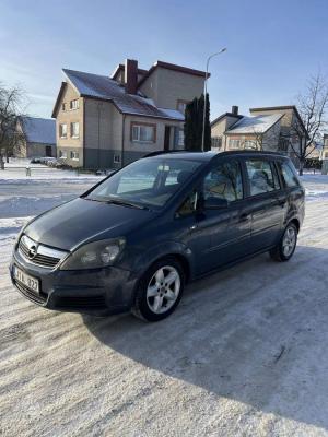 Grey Opel Zafira 2006 in Siauliai, with an engine capacity of 0.00 L and mileage of 313 thousand km for 1250 €, photo 13 on AUTOMOTO.COM.LV