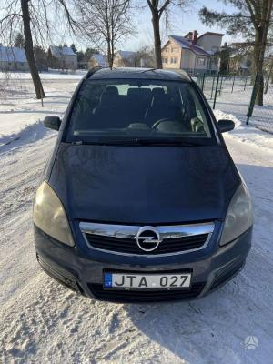 Grey Opel Zafira 2006 in Siauliai, with an engine capacity of 0.00 L and mileage of 313 thousand km for 1250 €, photo 22 on AUTOMOTO.COM.LV