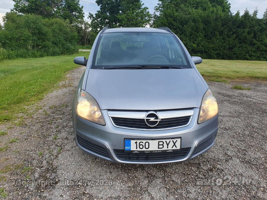 Grey Opel Zafira 2006 in Rapla, with an engine capacity of 1.90 L and mileage of 290 thousand km for 600 €, photo 3 on AUTOMOTO.COM.LV