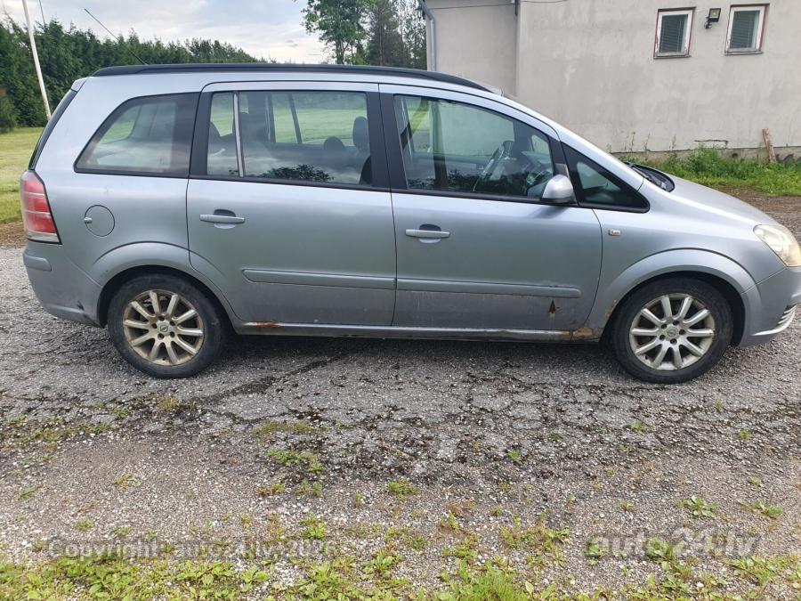 Grey Opel Zafira 2006 in Rapla, with an engine capacity of 1.90 L and mileage of 290 thousand km for 600 €, photo 4 on AUTOMOTO.COM.LV