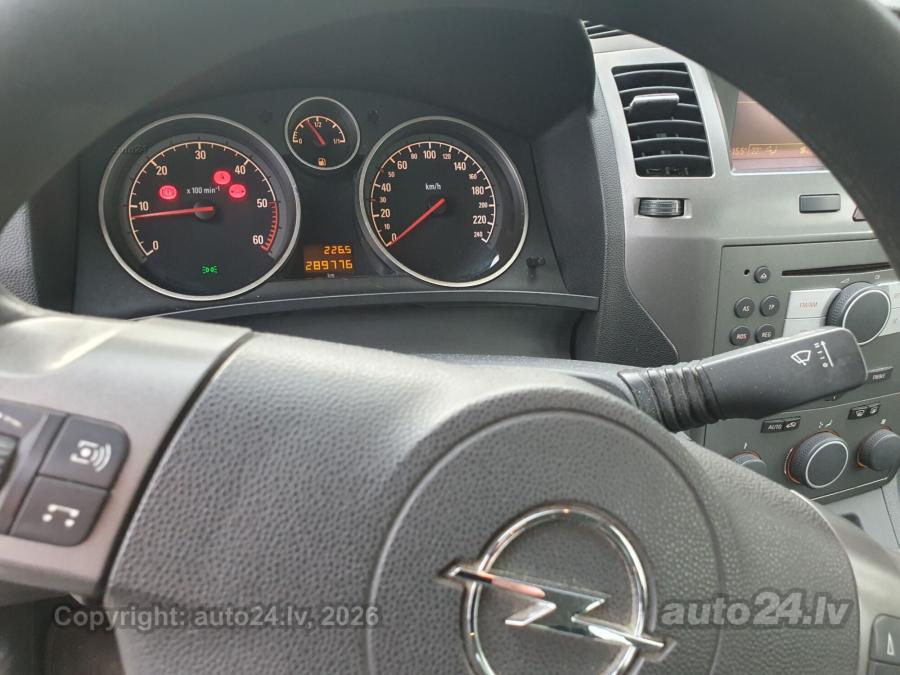 Grey Opel Zafira 2006 in Rapla, with an engine capacity of 1.90 L and mileage of 290 thousand km for 600 €, photo 6 on AUTOMOTO.COM.LV