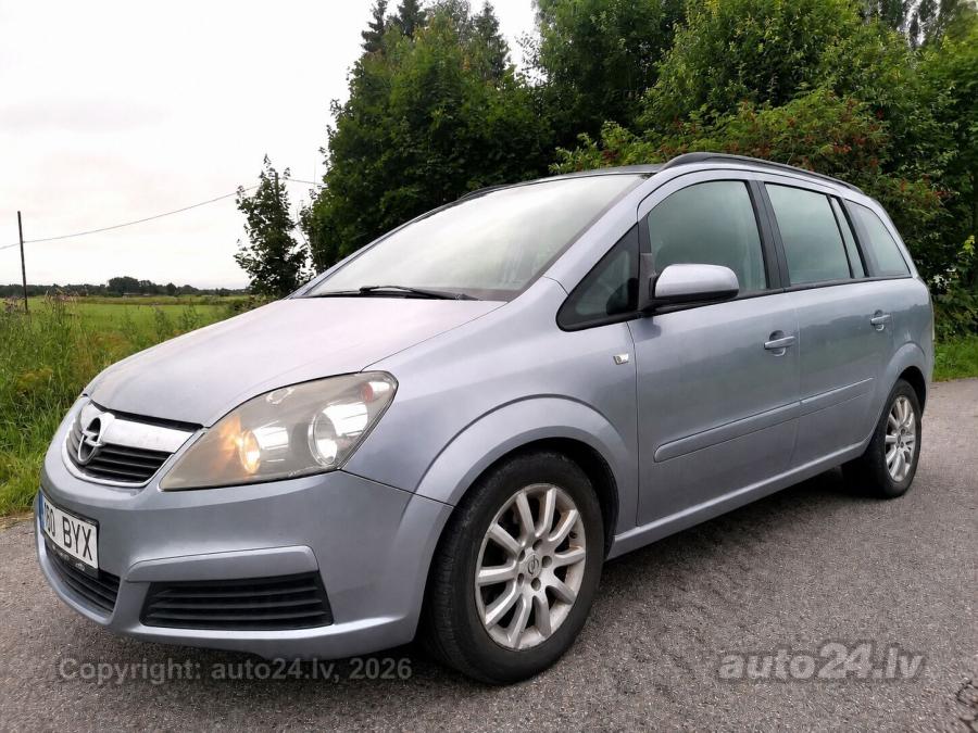 Grey Opel Zafira 2006 in Tartu, with an engine capacity of 1.90 L and mileage of 290 thousand km for 990 €, photo 1 on AUTOMOTO.COM.LV
