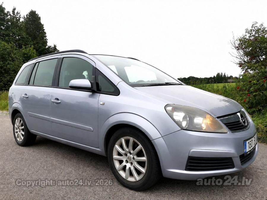 Grey Opel Zafira 2006 in Tartu, with an engine capacity of 1.90 L and mileage of 290 thousand km for 990 €, photo 3 on AUTOMOTO.COM.LV