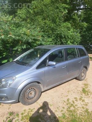Pelēks Opel Zafira 2006 Rīga, ar dzinēja tilpumu 1.80 L un nobraukumu 0 tūkst. km par 1800 €, foto 3 vietnē AUTOMOTO.COM.LV