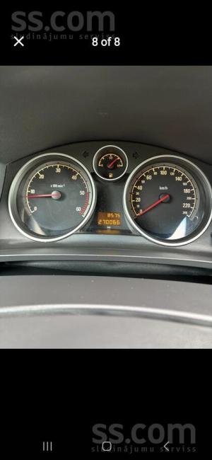 Grey Opel Zafira 2006 in Aizkraukle, with an engine capacity of 1.90 L and mileage of 270 thousand km for 1200 €, photo 9 on AUTOMOTO.COM.LV