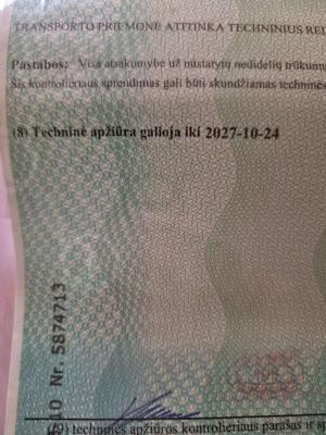 Серый Опель Зафира 2007 в Вильнюс, объемом двигателя 1.90 л и пробегом 392 тыс. км за 1100 €, фото 11 на AUTOMOTO.COM.LV