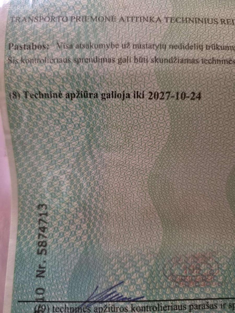 Серый Опель Зафира 2007 в Вильнюс, объемом двигателя 1.90 л и пробегом 392 тыс. км за 1100 €, фото 11 на AUTOMOTO.COM.LV
